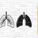 Human Lung Svg Lungs Svg Respiratory System Svg Pulmonology - Etsy