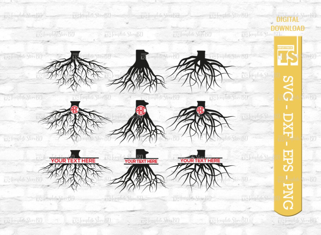 Tree Root SVG Cut File | Ground Your Roots Svg | Roots | Plant Roots ...