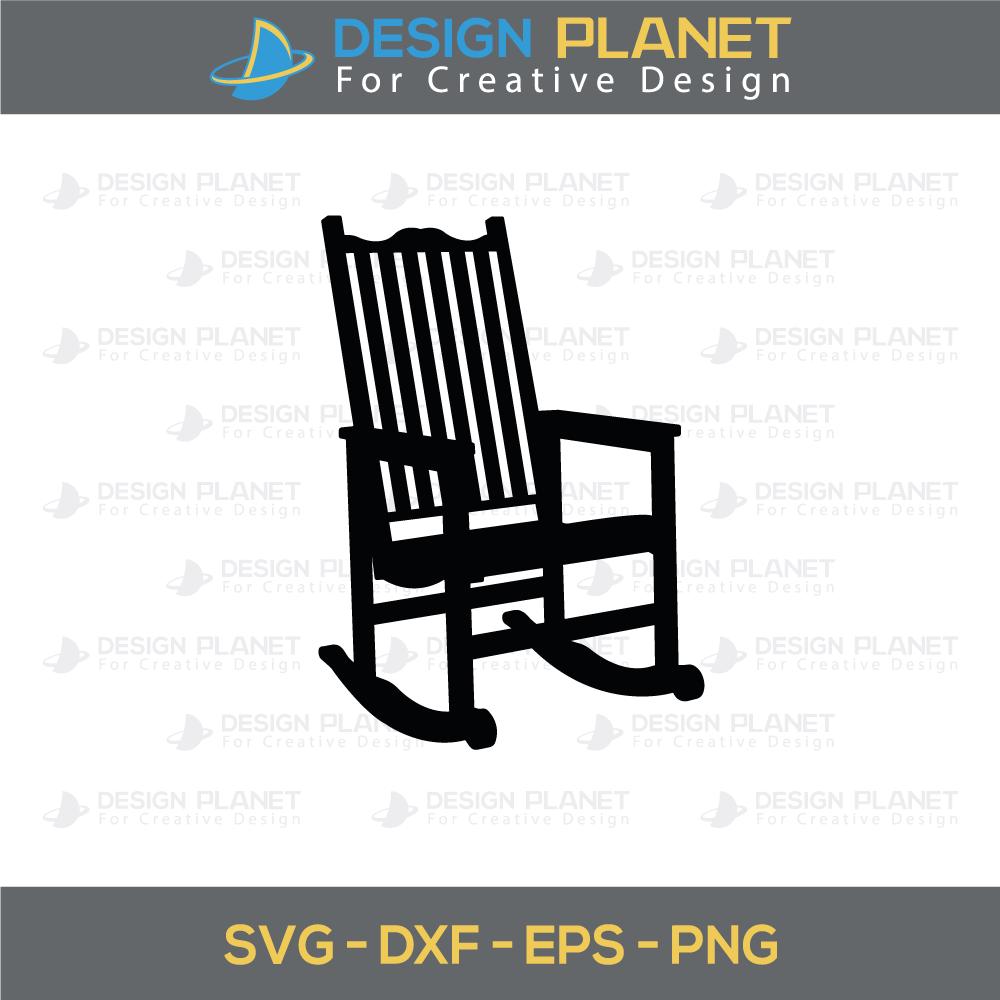 Porch Rocking Chair SVG, Chair SVG, Rocking Chair SVG, Rocking Chair ...