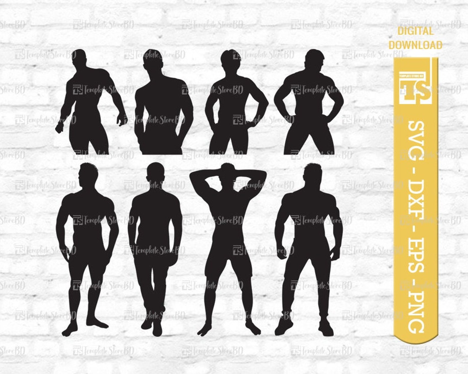 Sexy Man SVG Cut Files Sexy Man Silhouette Male Strippers Svg Hot Men ...