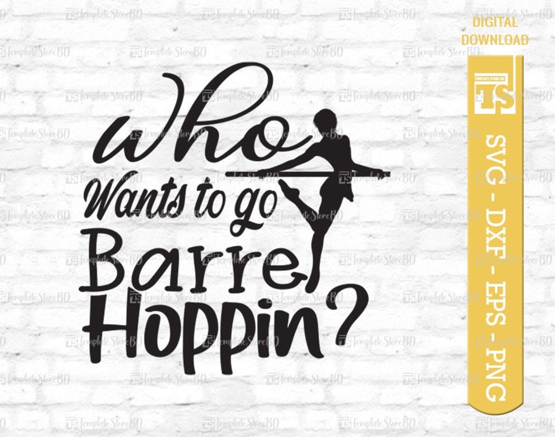 Barre Svg, Barre Clipart, Barre Typography, Barre T-shirt Design, Barre ...