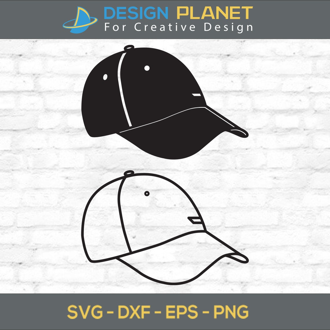 Baseball Cap SVG, Baseball Cap SVG Bundle, Baseball Cap Clipart ...