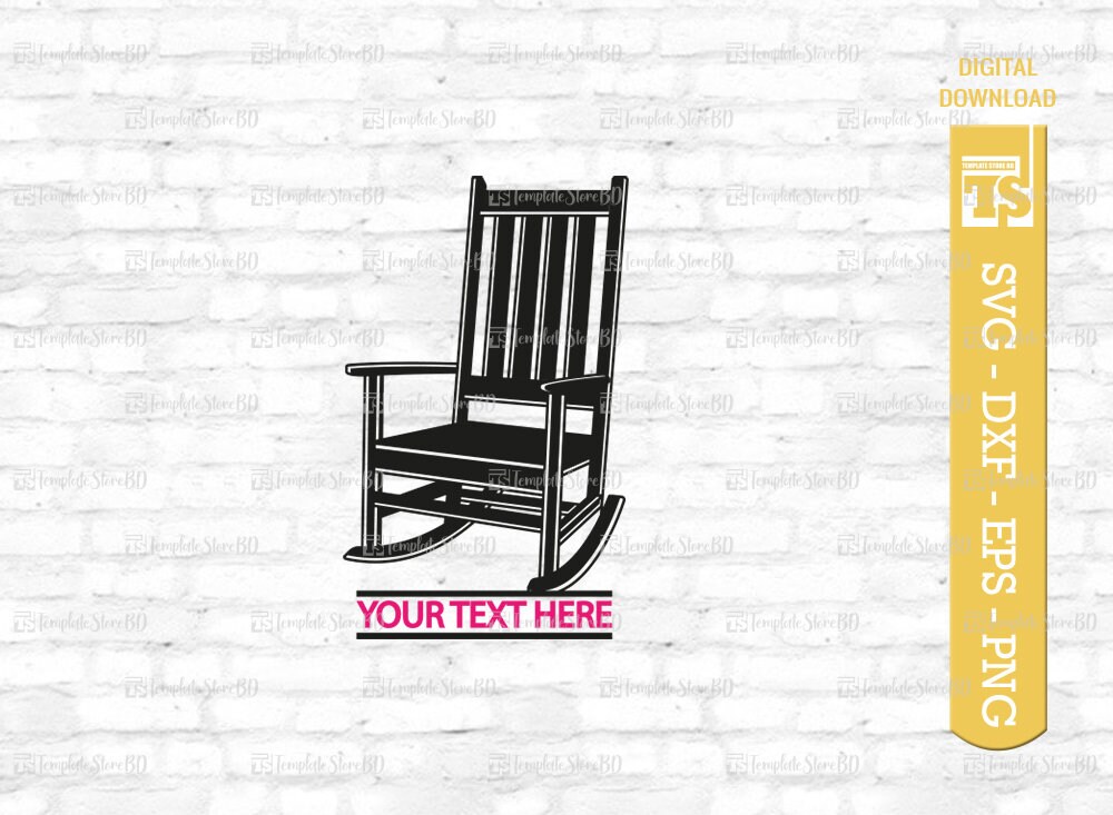 Porch Rocking Chair SVG, Chair SVG, Rocking Chair SVG, Rocking Chair ...