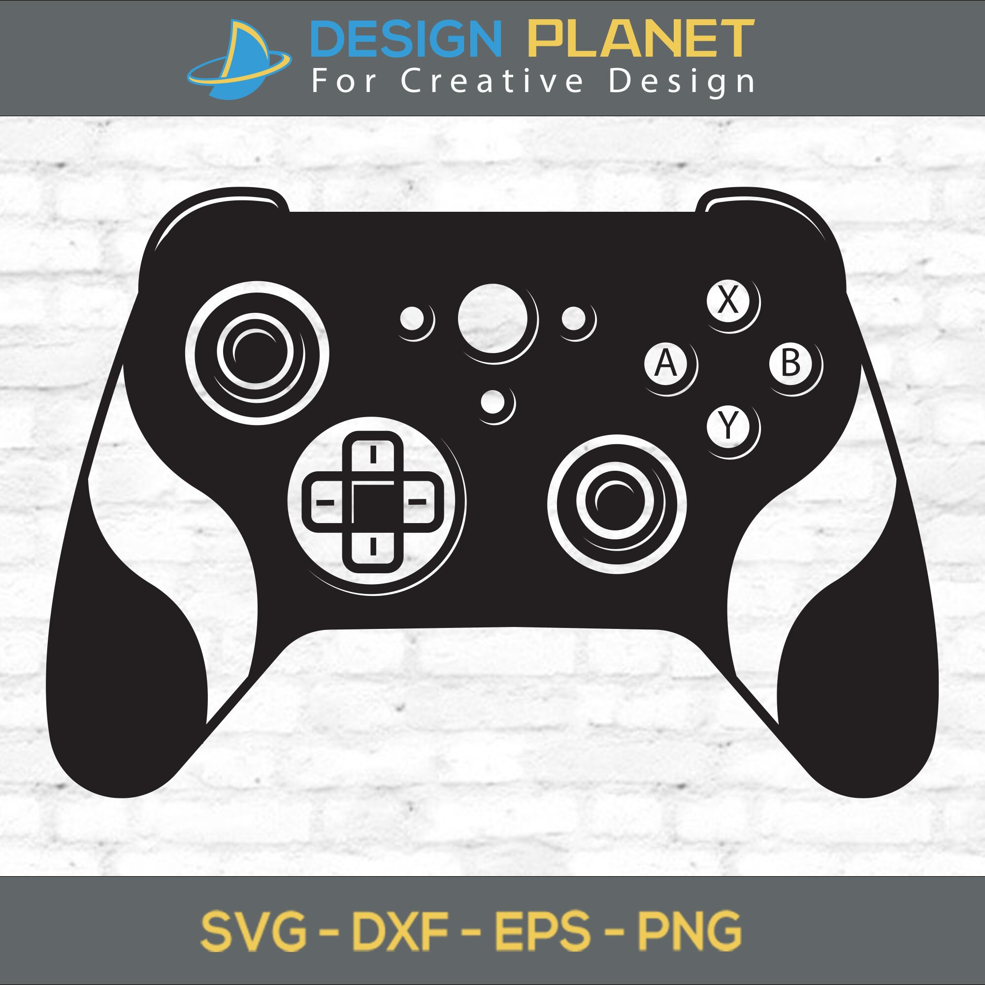 Gamer Controller Split Monogram Name Fram SVG, Gamer Svg, Video Game ...