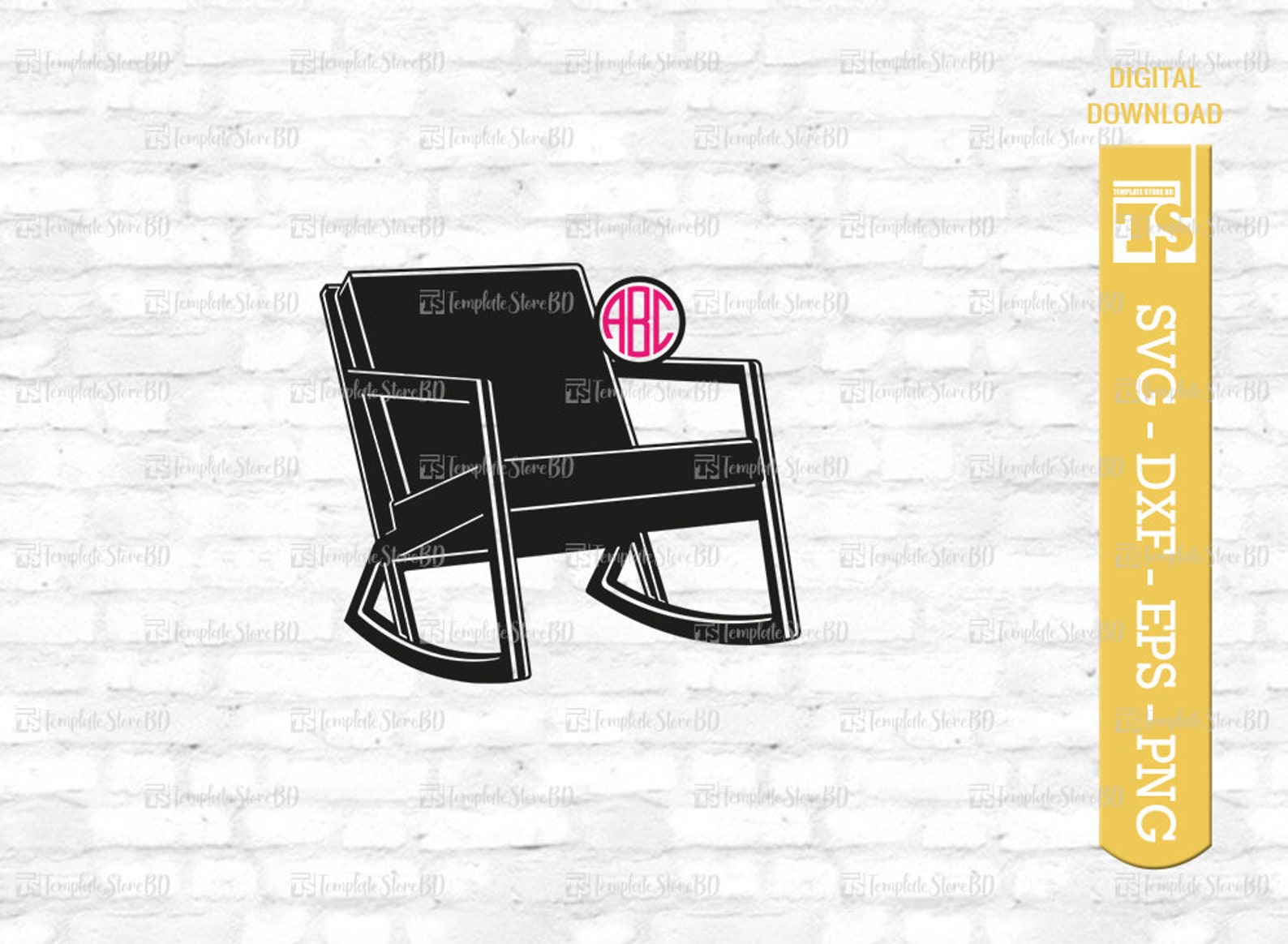 Porch Rocking Chair SVG, Chair SVG, Rocking Chair SVG, Rocking Chair ...