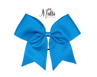 Turquoise Cheer Bow | Etsy