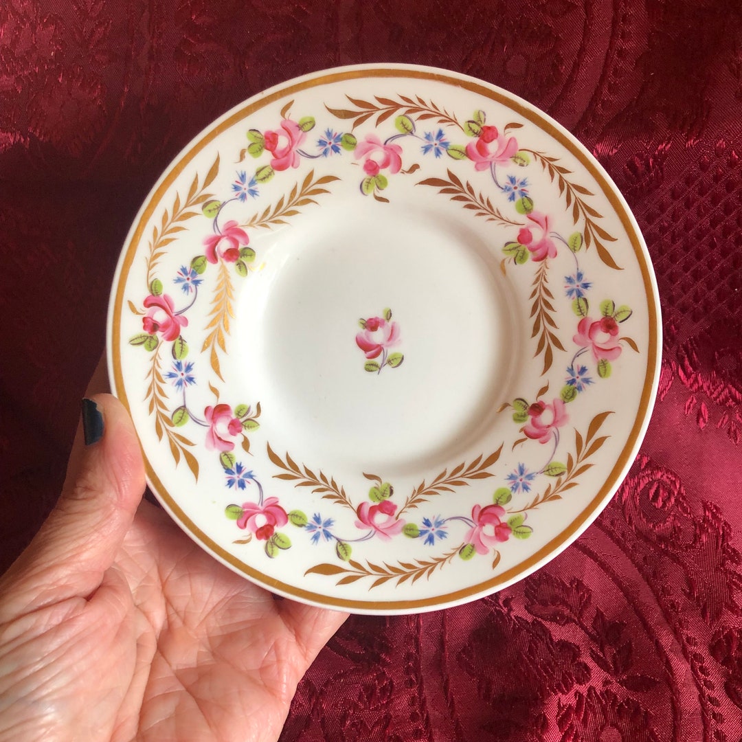 Gorgeous Early 19th Century Antique Plate, Rockingham (england), Hand ...