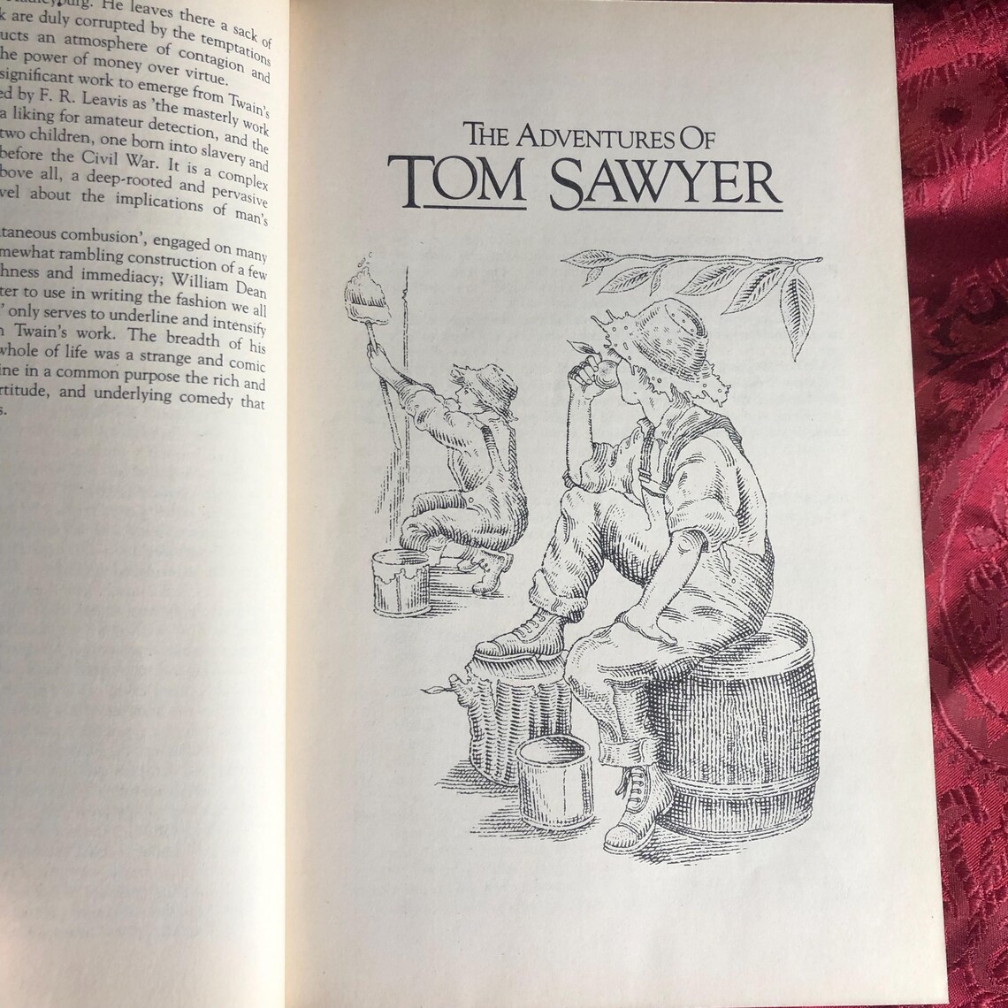 Mark Twain Library of World Classics, Book of Collected Works, Tom ...