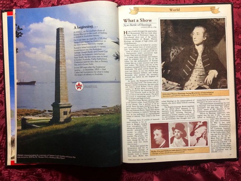 The World of 1788, Time Magazine Special Issue, Australia - A Nation is ...