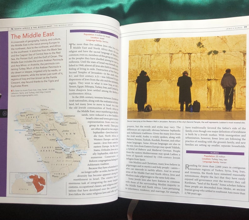 Book of People’s of the World, A Guide to Cultures, National Geographic ...