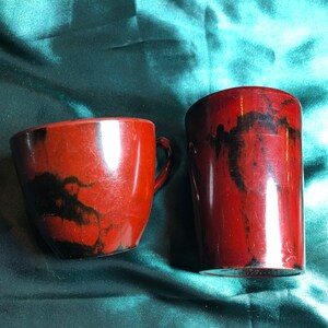 Vintage Australian Nally Ware Beaker and Cup, Art Deco, Bakelite ...