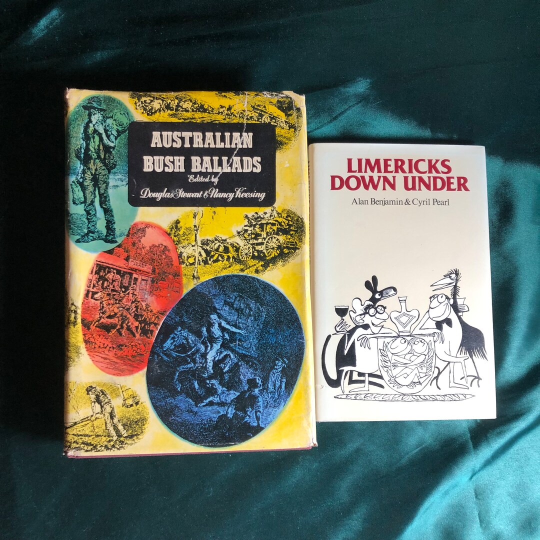 Australian Bush Ballads, Plus, Limericks Down Under, 2 Books ...