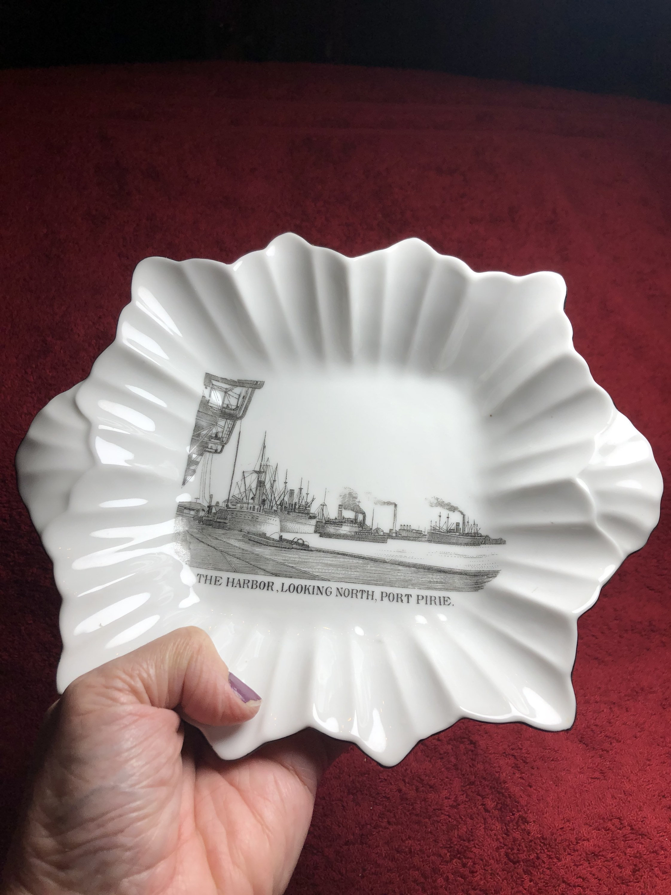 Vintage Souvenir Plate the Harbour Port Pirie South - Etsy Australia