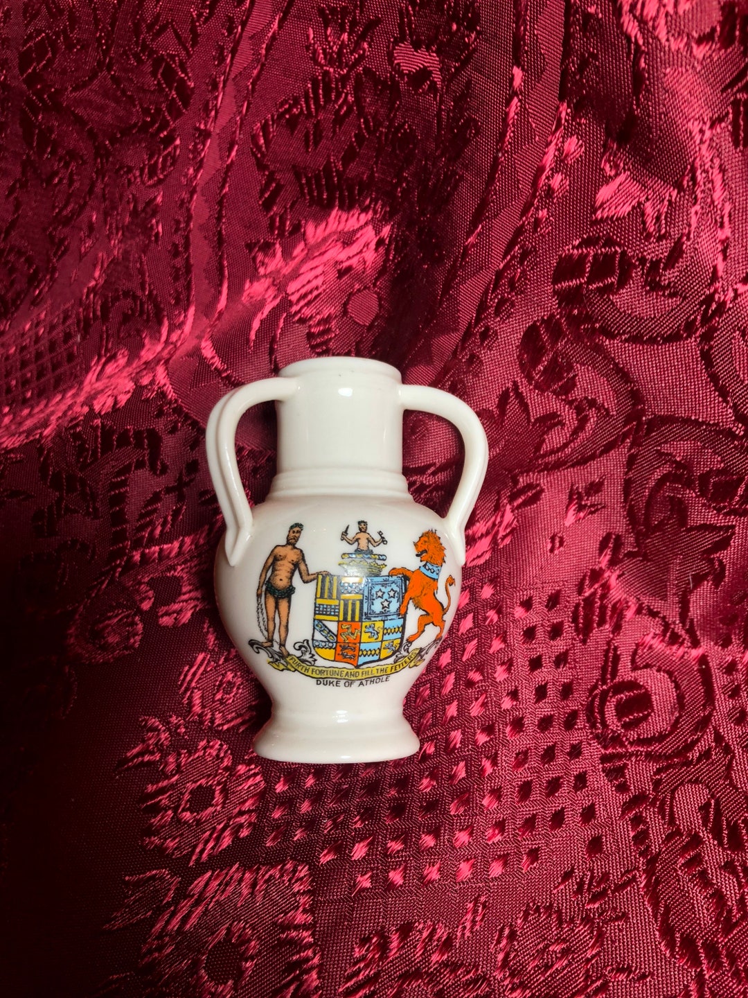 Vintage W. H. Goss, Miniature 3 Handled Jug, Quality British China ...