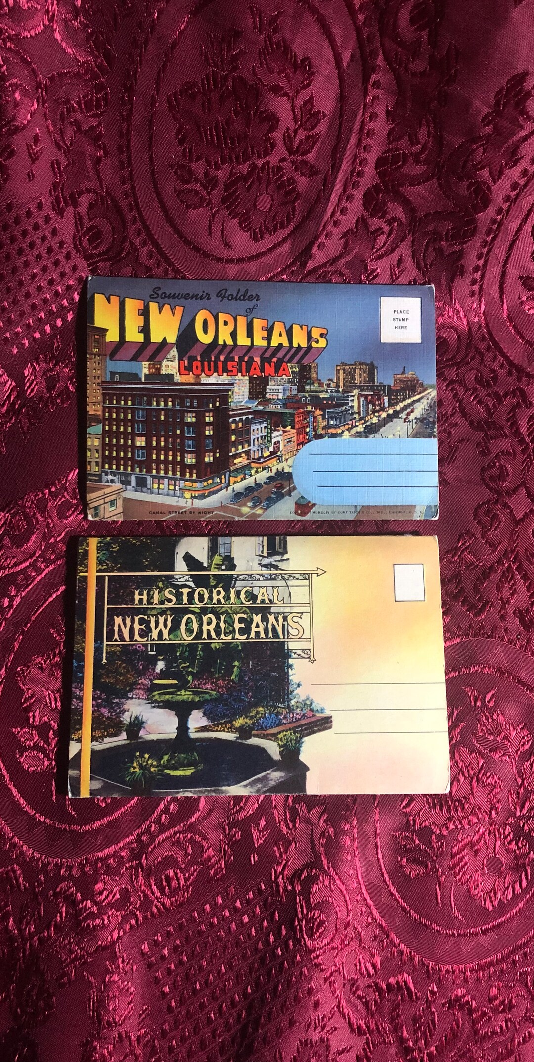 New Orleans, 2 Historic Photo Booklets, 1930's & 1940's, Louisiana ...
