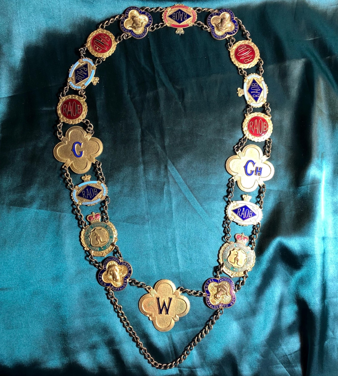 Royal Antediluvian Order of the Buffaloes, Rare Lodge Regalia ...
