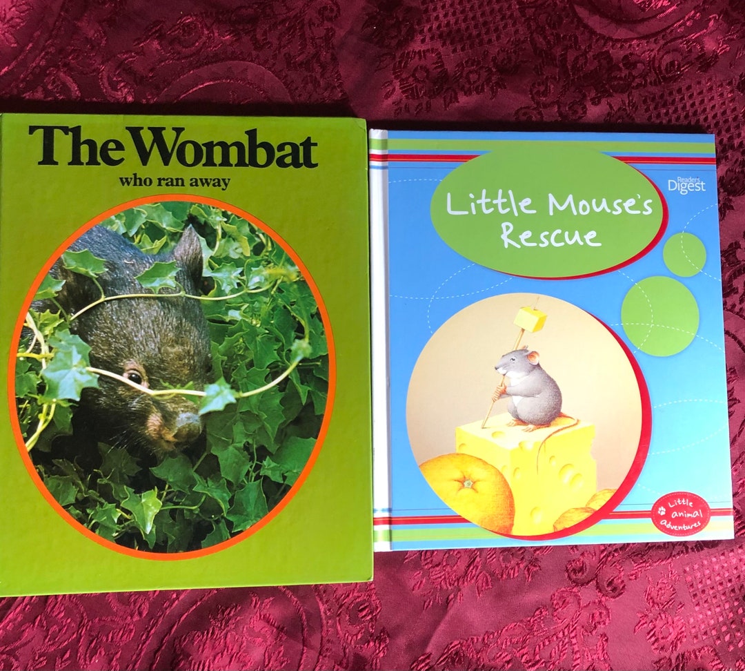 The Wombat Who Ran Away, Plus, Little Mouse's Rescue, 2 Children's ...