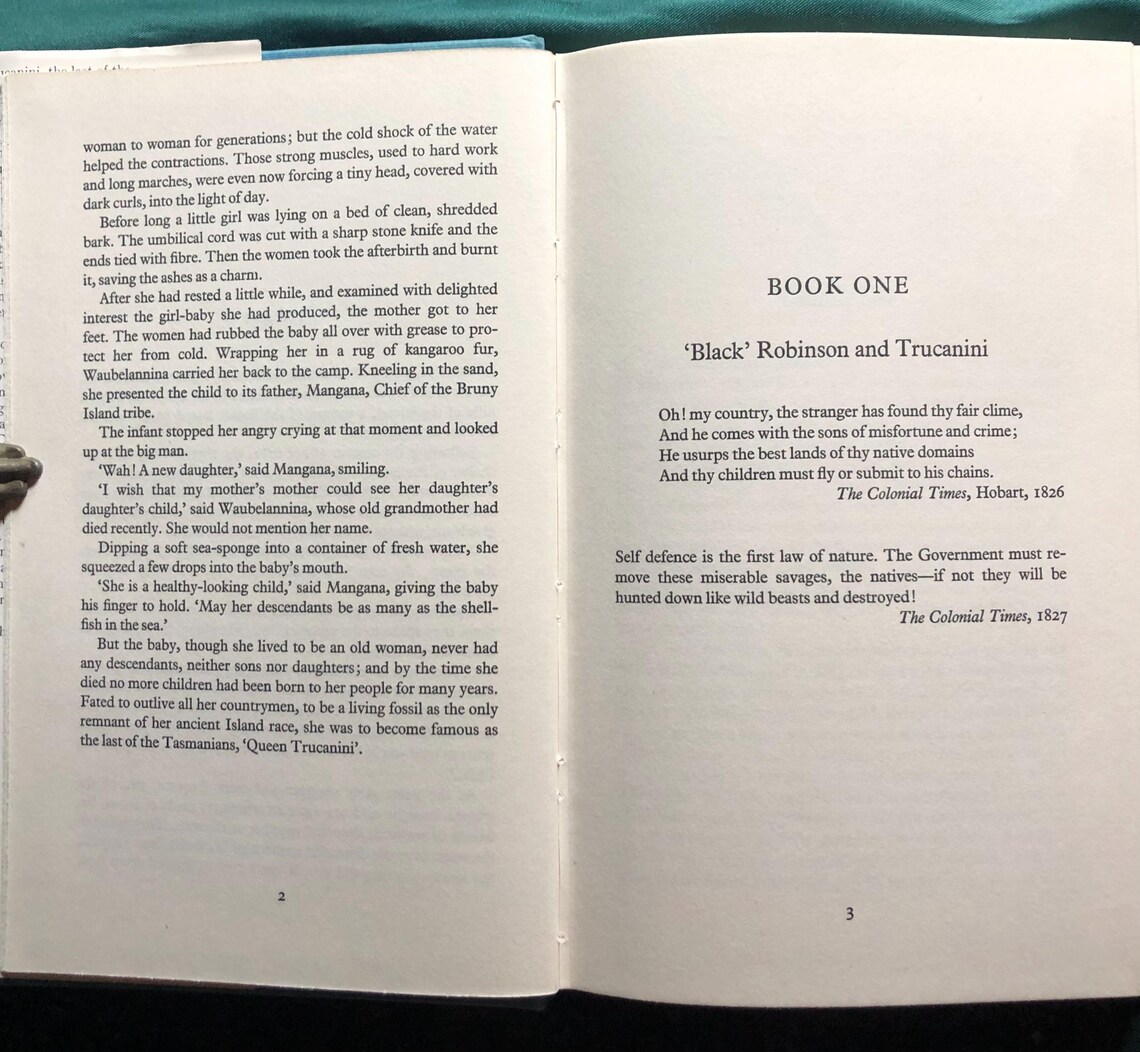 Queen Trucanini, Novel by Nancy Cato and Vivienne Rae Ellis, Tasmanian ...