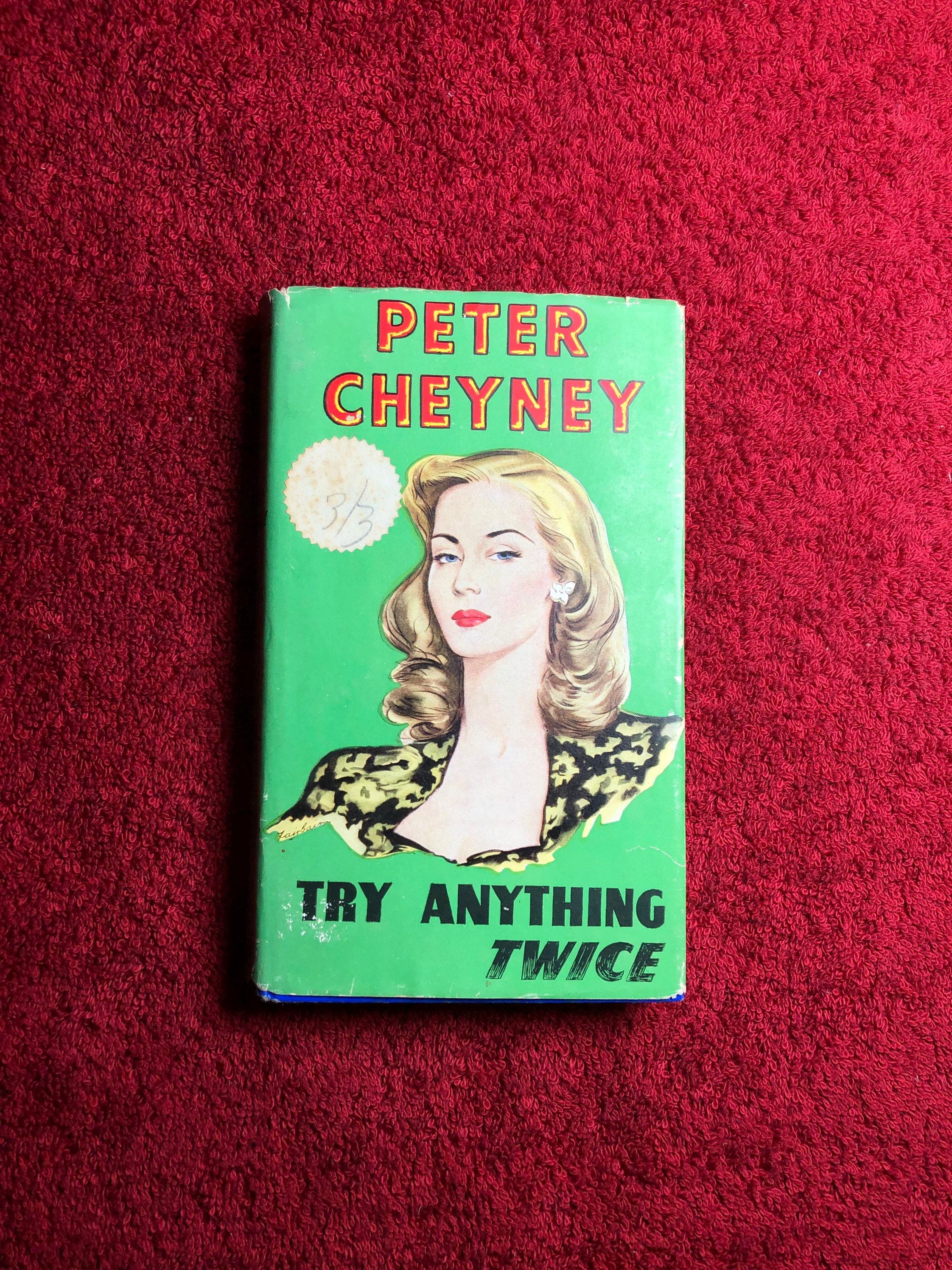 Try Anything Twice a Novel de Peter Cheney 1950's British | Etsy