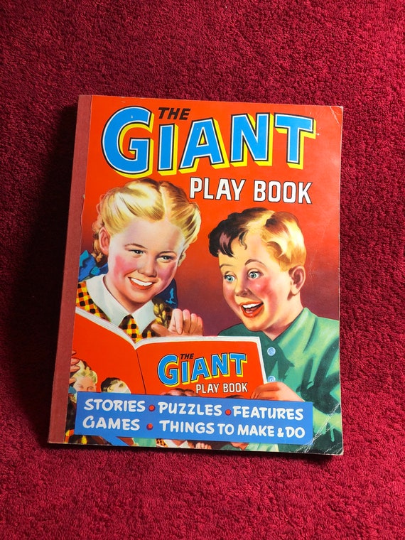 The Giant Playbook Stories Puzzles And Games For Children A | Etsy
