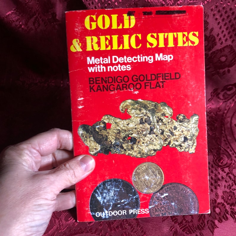 Gold & Relic Sites - Metal Detecting Map, Plus 2 Books About the ...