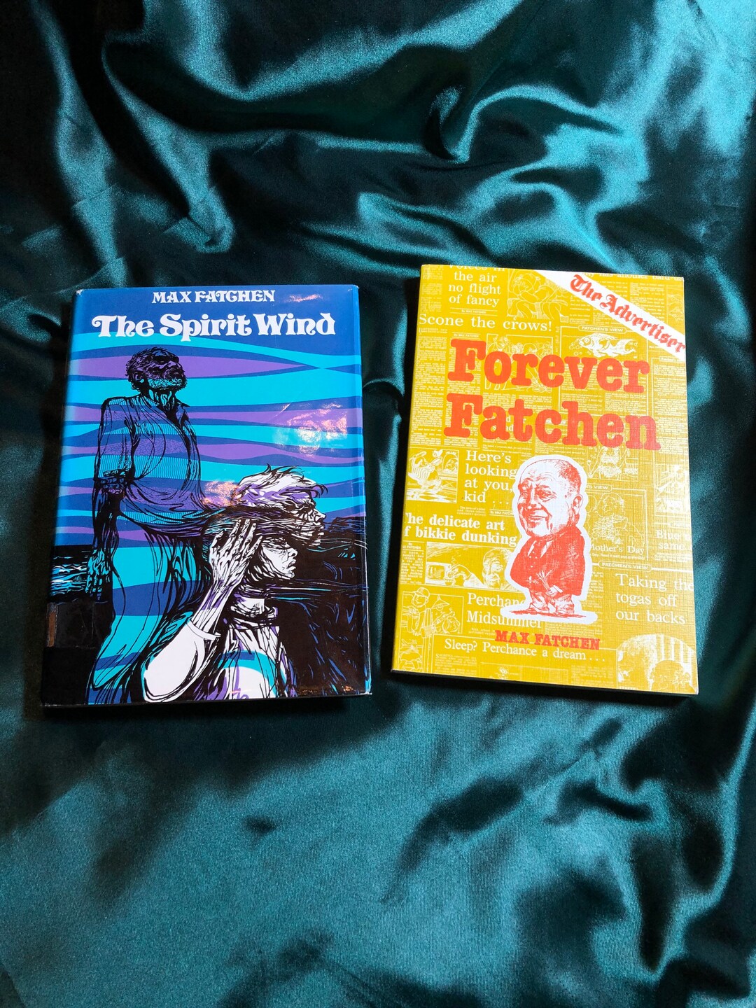 Max Fatchen, 2 Books, the Spirit Wind - an Australian Based Novel, and ...