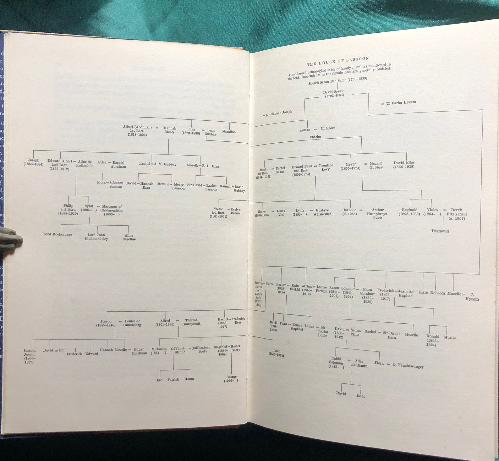 The Sassoon’s, A Book by Stanley Jackson, Family History, Biography ...