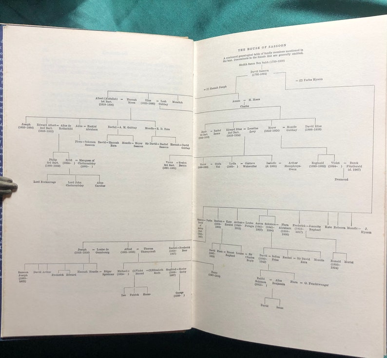 The Sassoon’s, A Book by Stanley Jackson, Family History, Biography ...