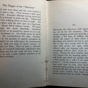 The Nicger of the Narcissus, A Book by Joseph Conrad, Famous English ...