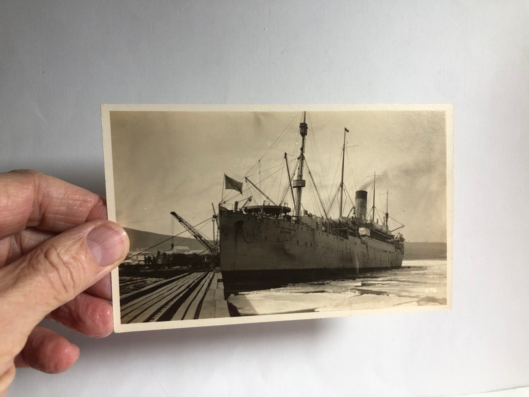 Rare Antique Postcard, Picture of US Army Transport Ship Logan, Circa ...