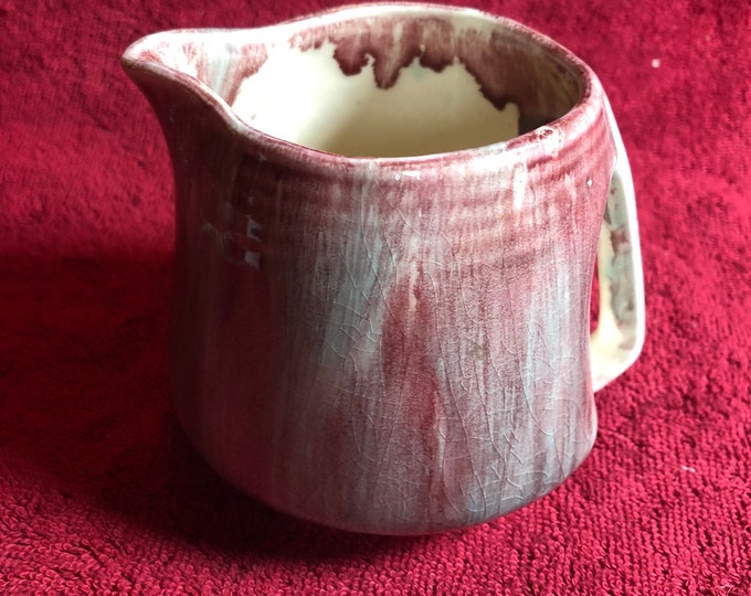 Vintage Pottery Jug, Art Deco Styling, Colours of the Australian Bush ...