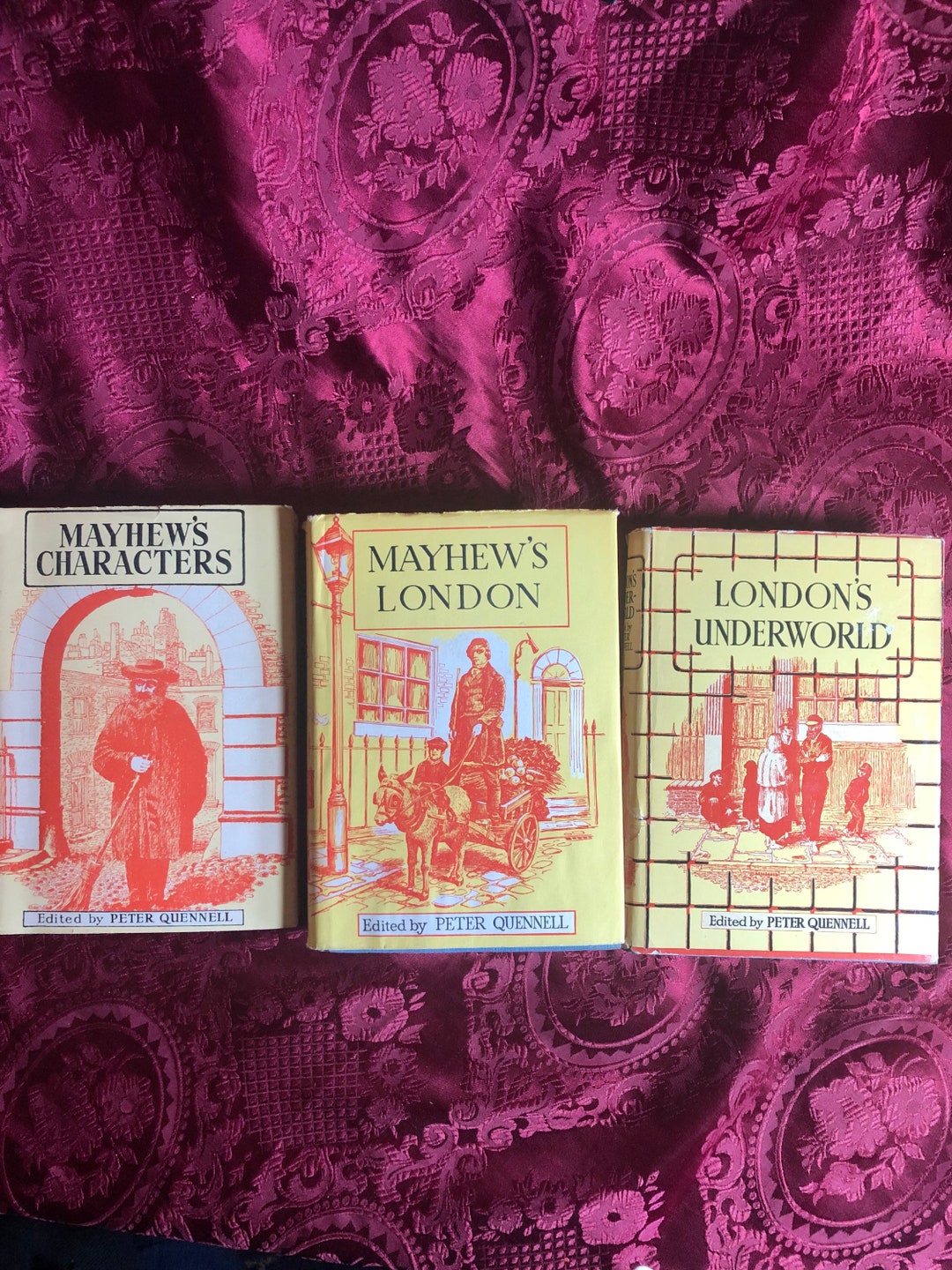 Mathew’s London, London's Underworld, Mayhew's Characters, 3 Books on ...