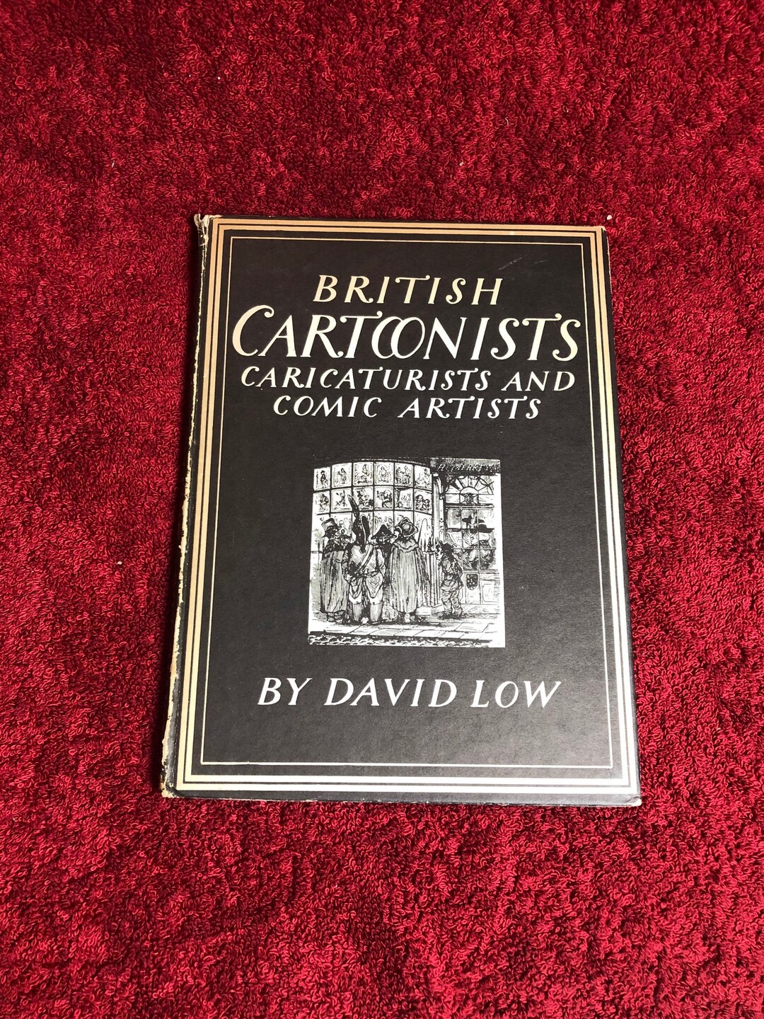 Vintage Book, British Cartoonists - Caricaturists and Comic Artists, by ...