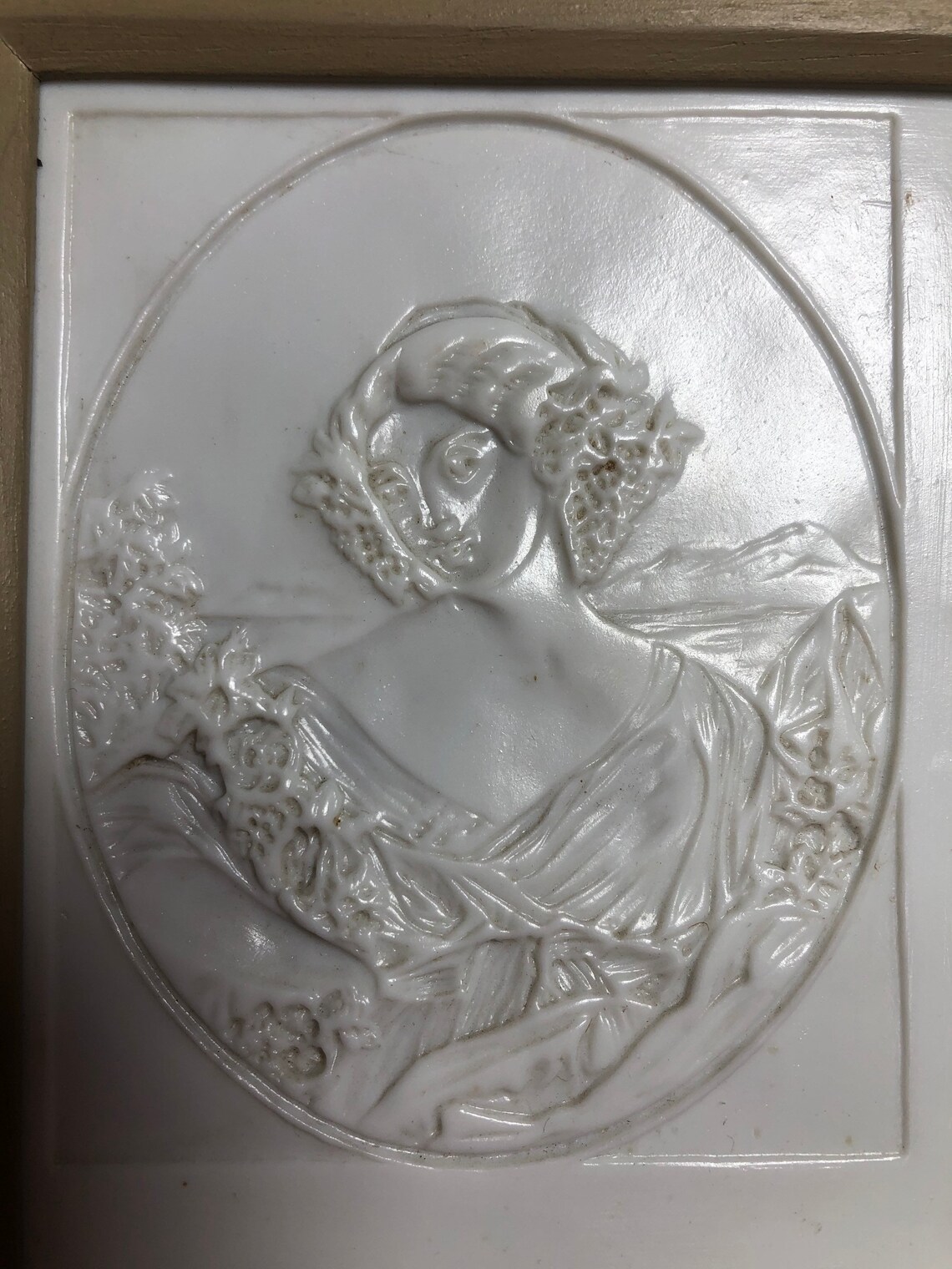 Antique Lithophane Panel, Lovely Ladies, Victorian, Porcelain. - Etsy ...