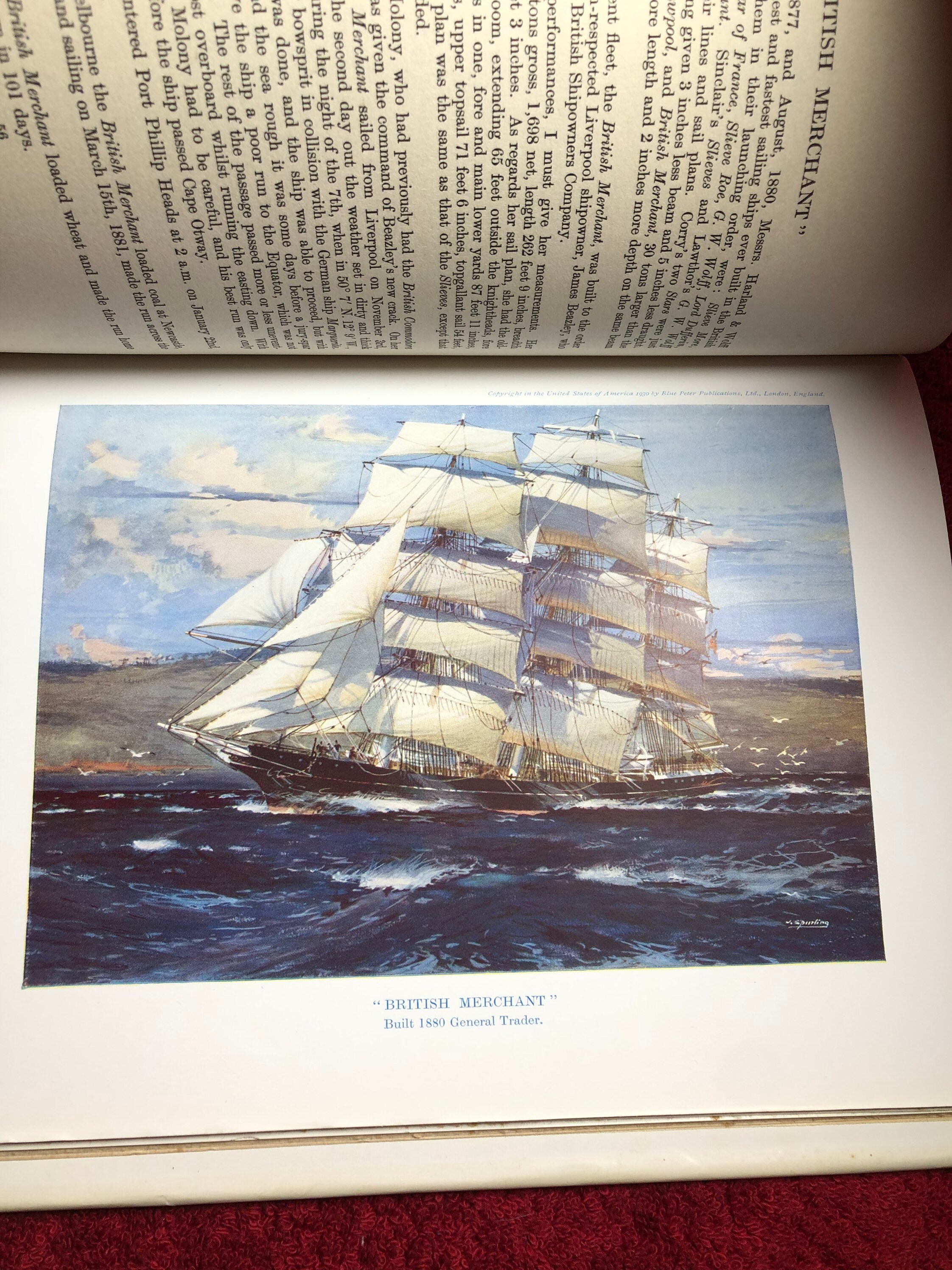 The Romance of the Clipper Ships Volume One A Rare Book by - Etsy UK