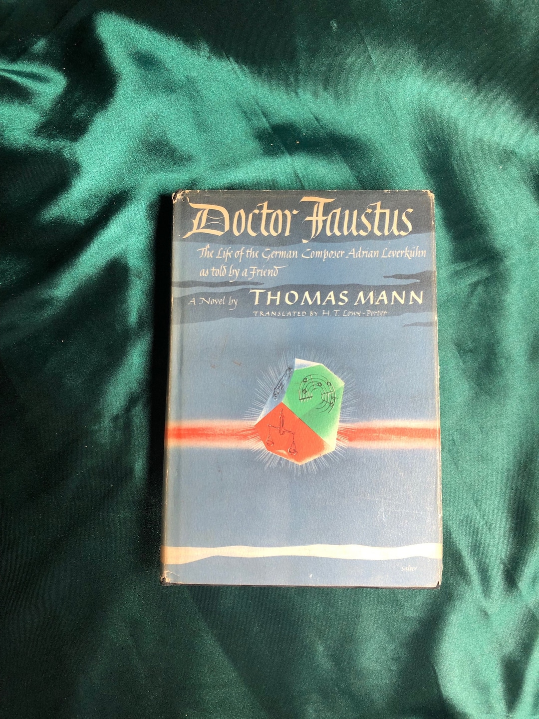 Doctor Faustus, A Book by Thomas Mann, the Life of German Composer ...