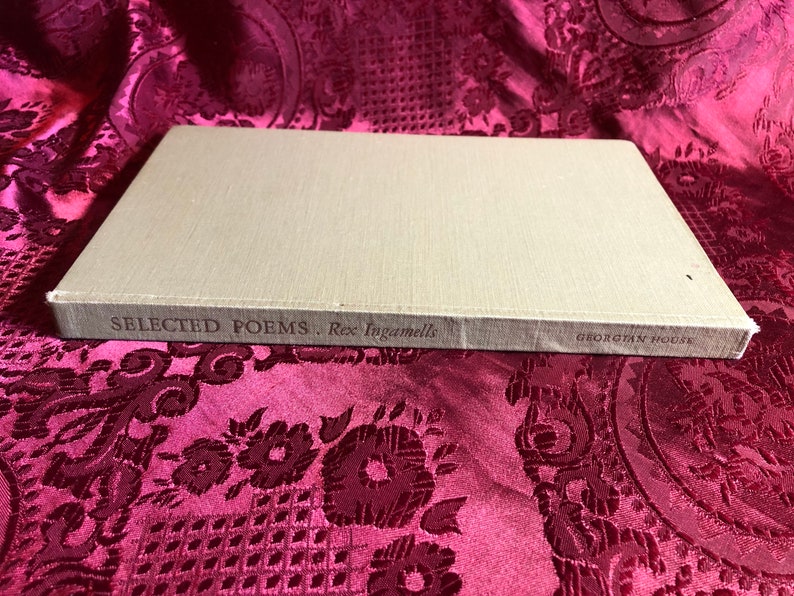 Rex Ingamells, A Book of Selected Poems, Rare 1st Edition 1944 ...