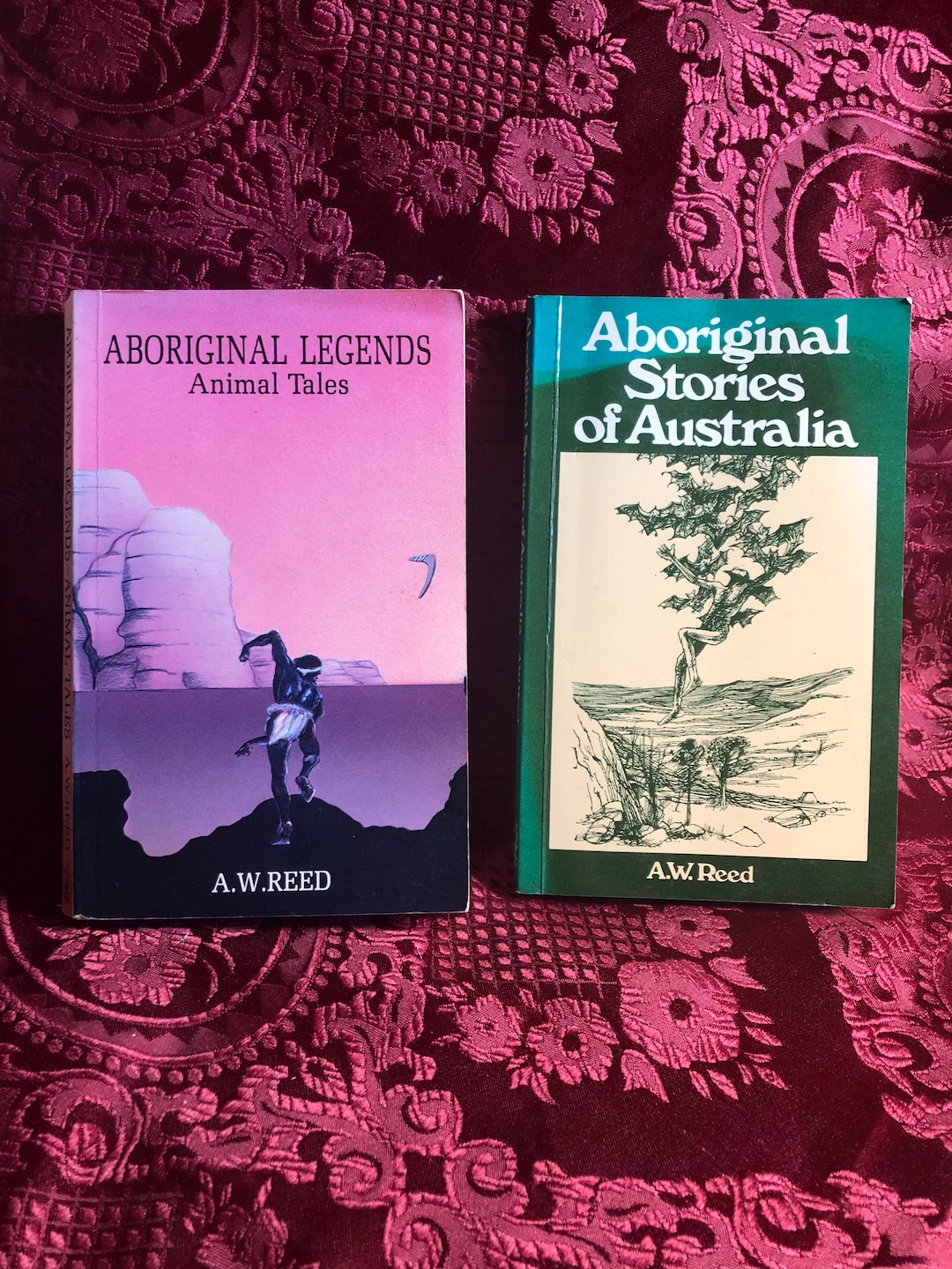 Aboriginal Legends, Aboriginal Stories of Australia, 2 Books by A. W ...
