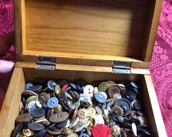 Box of Buttons | Etsy