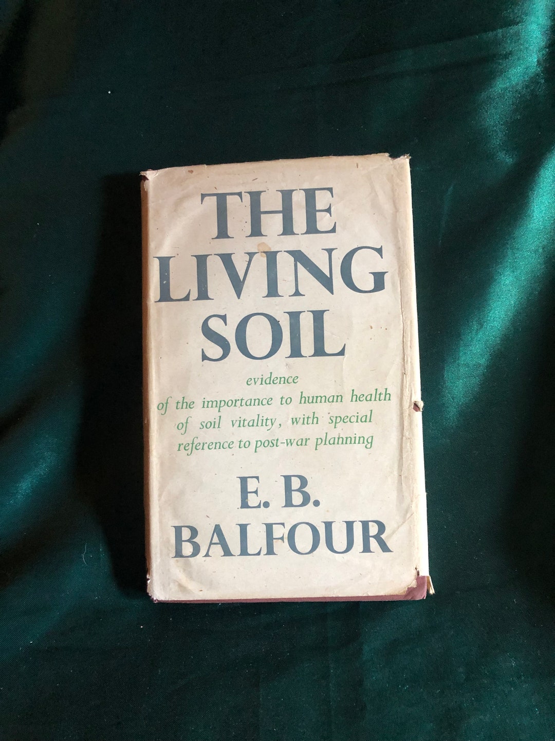 The Living Soil, Evidence of the Importance to Human Health of Soil ...