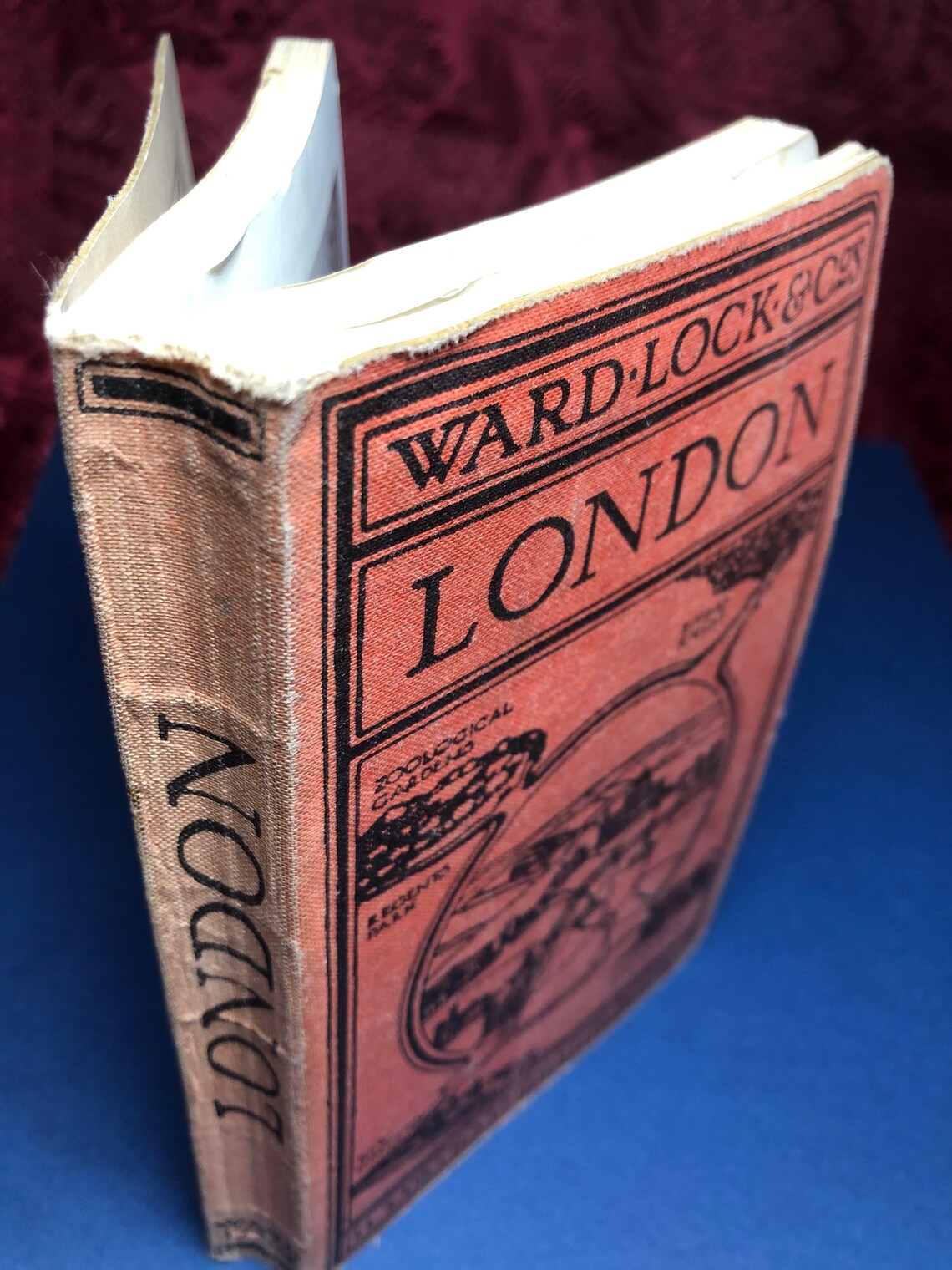 London Guide Book, Circa 1940, World War II Publication, Sightseeing ...