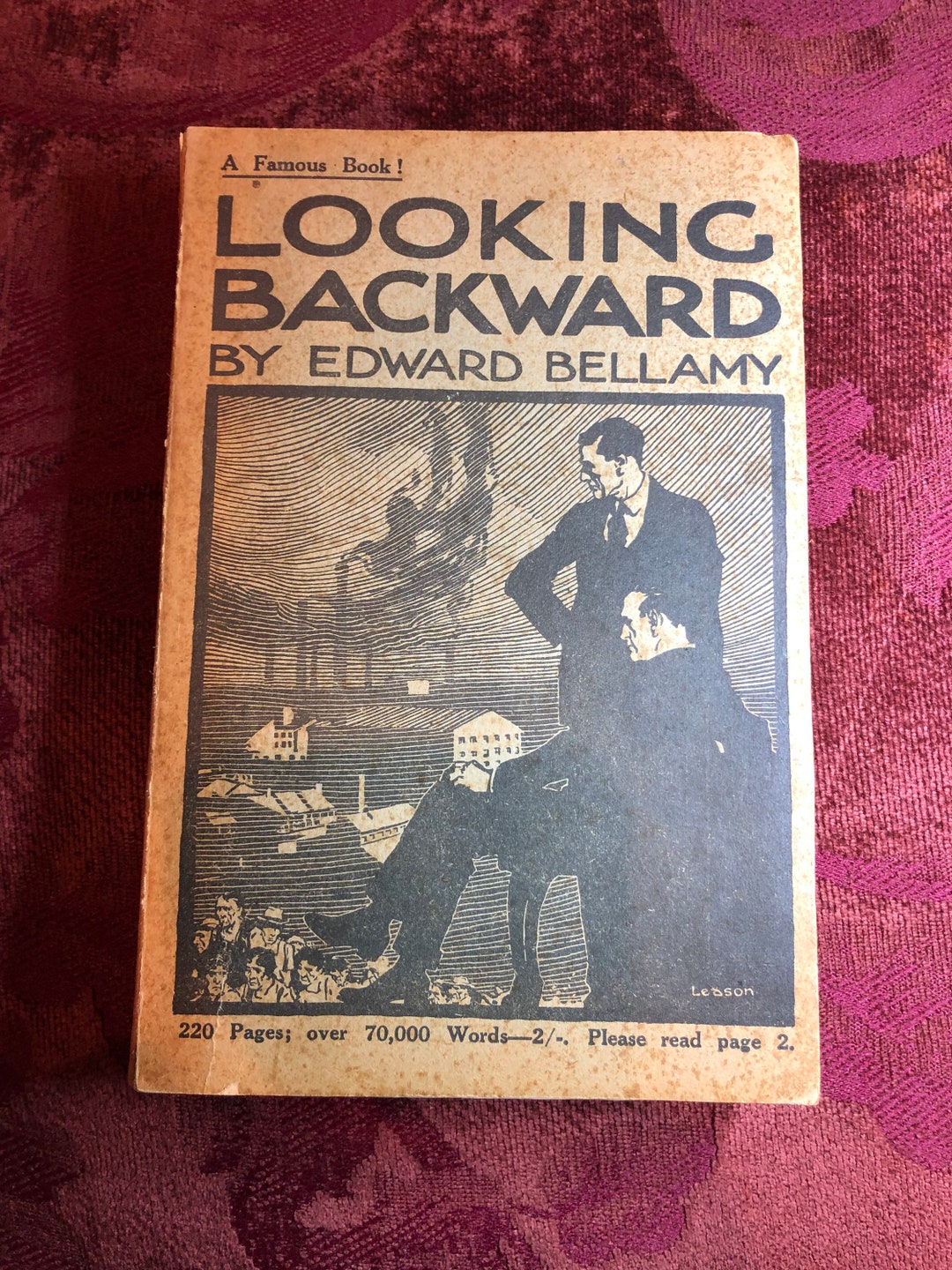 Looking Backward 2000-1887 by Edward Bellamy Written in 1887 - Etsy