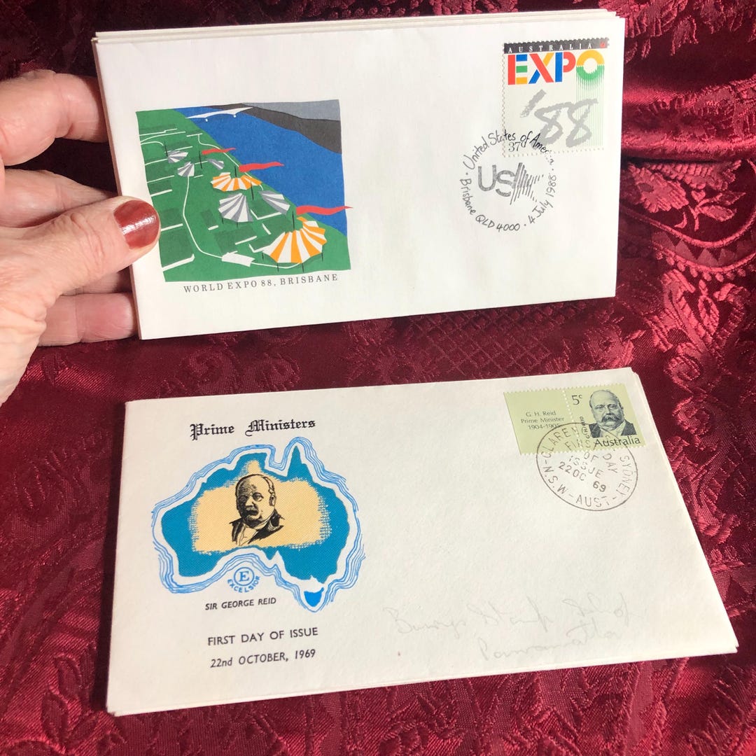 Scarce Philatelic Stamped Covers, Australia Post Set of 4 Prime ...