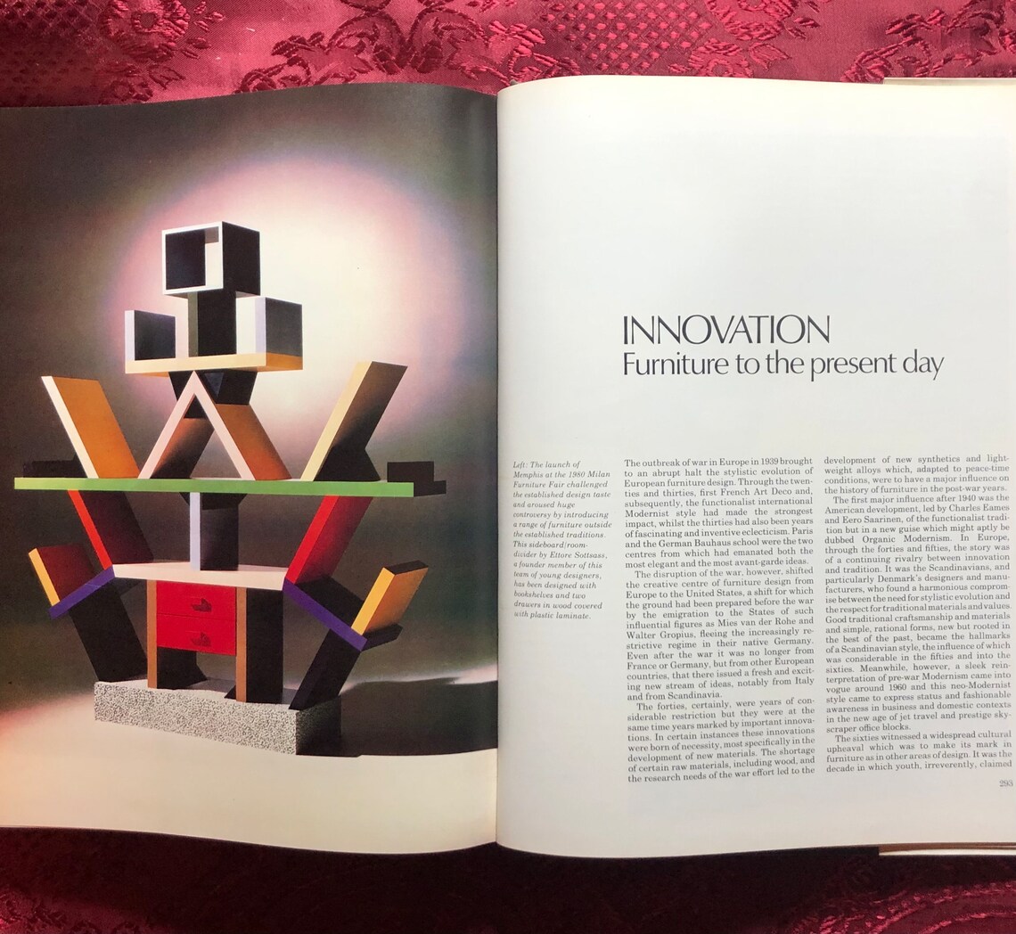 The History of Furniture, A Book Introduced by Sir Francis Watson ...