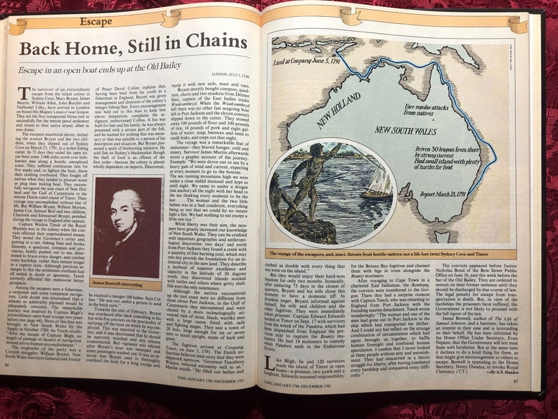 The World of 1788, Time Magazine Special Issue, Australia - A Nation is ...