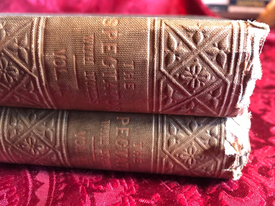 The Spectator, With Notes, A Book in 4 Volumes, Vol. 2 & 3, Antique ...