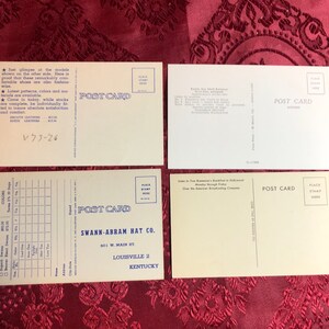 Rare American Advertising Postcards, 10 Historic Postcards, Clothing ...