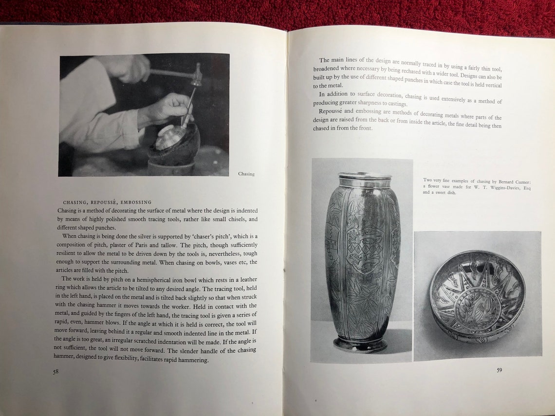 The Craft of the Silversmith Book By Geoffrey Holden The How | Etsy