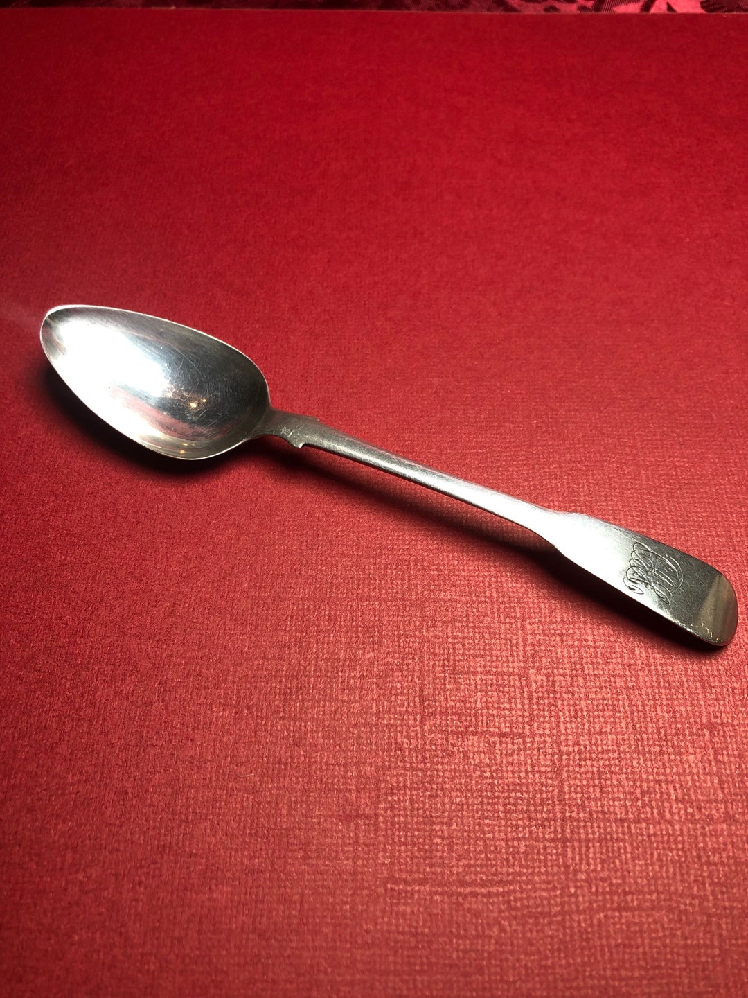 Antique Sterling Silver Teaspoon English Silver Hallmark - Etsy.de