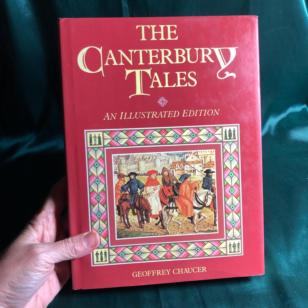 The Canterbury Tales, an Illustrated Edition, A Book by Geoffrey ...